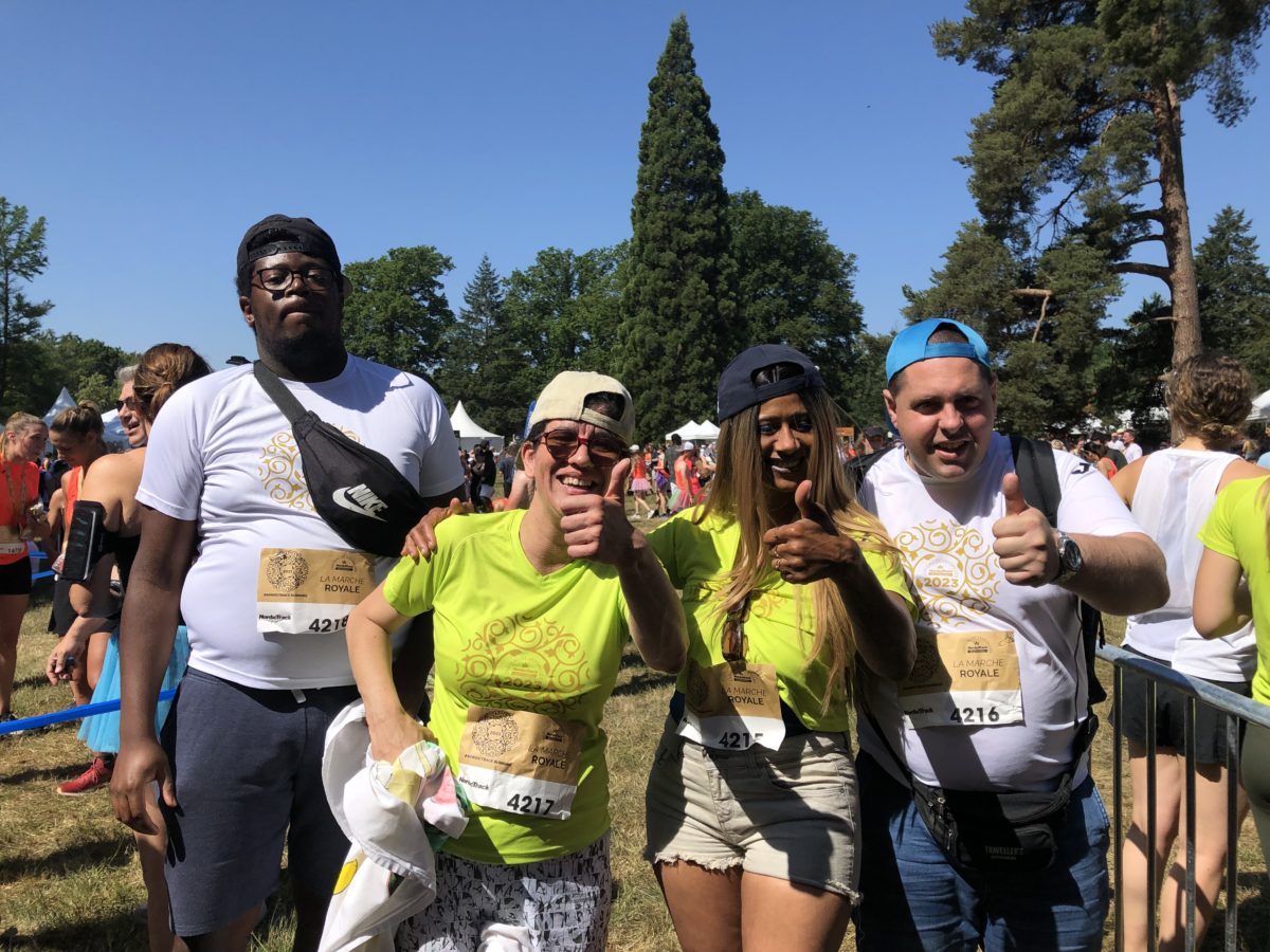 Le Foyer Michelle Darty à la Course des princesses, pour la marche ...